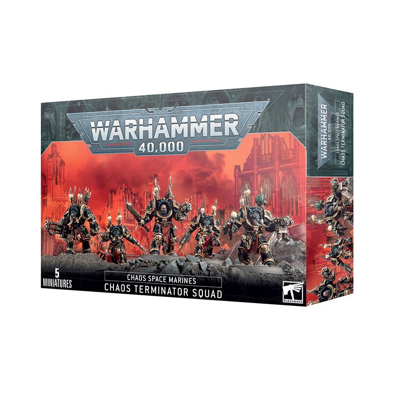 Warhammer 40.000 Chaos Space Marines Chaos Terminator Squad, 45,99